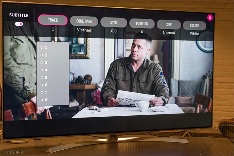 Thử nghiệm xem phim trên Smart TV LG 2016 từ ổ cứng gắn ngoài HDD