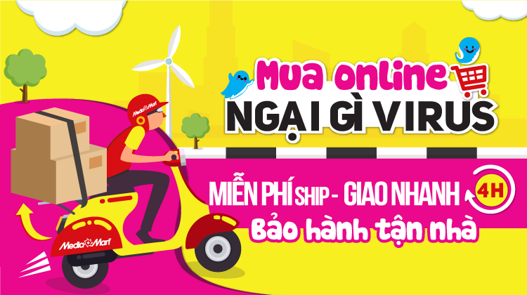 Chính sách Giao hàng và lắp đặt miễn phí chỉ trong 4 giờ