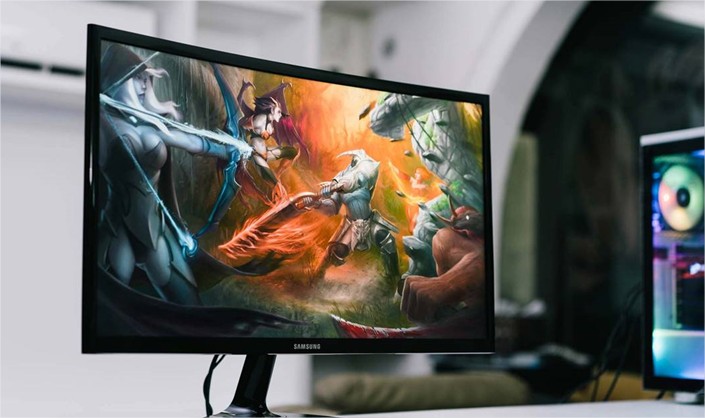 Samsung LC24F390 - Màn hình cong giá mềm cho trải nghiệm chơi game đỉnh cao