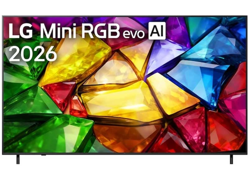 TV Mini LED RGB evo LG AI 4K 77 inch 75MRGB86BSA