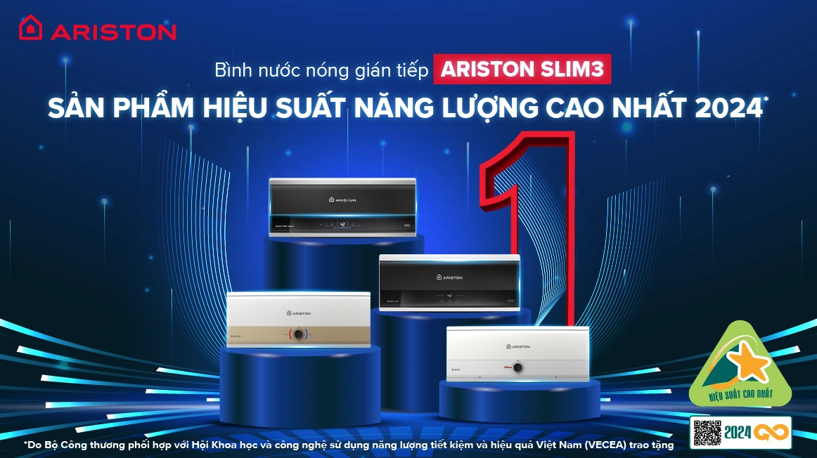 Ariston và bí quyết gần một thế kỷ giữ vững vị trí số 1 về máy nước nóng